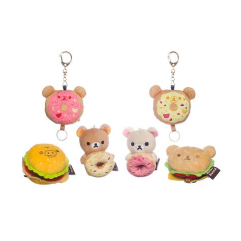Rilakkuma Rilakkuma Blind 4 Inch Plush Keychain Deli Ver