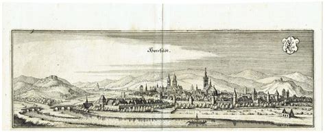 Hersfeldt Bad Hersfeld By Merian Hessen Gut Kein Einband 1646 Antiquariat Hardner
