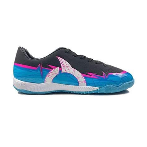 Sepatu Futsal Ortuseight Catalyst Raiden In Black Cyan Ultra Lazada