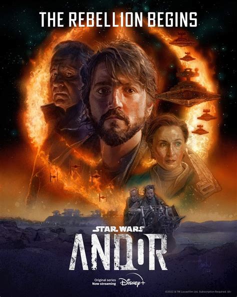 "The Rebellion Begins" Andor TV series poster : r/starwarscanon