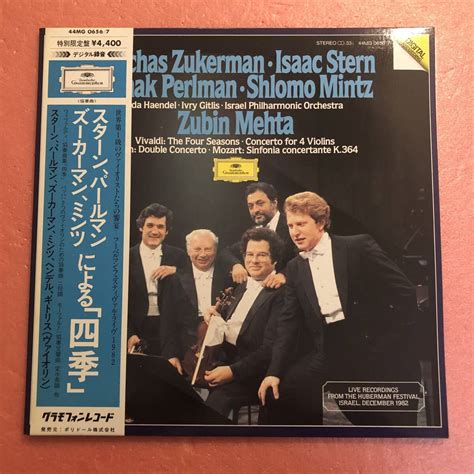 Yahooオークション 2lp 国内盤 帯付 ヴィヴァルディ 協奏曲集 四季
