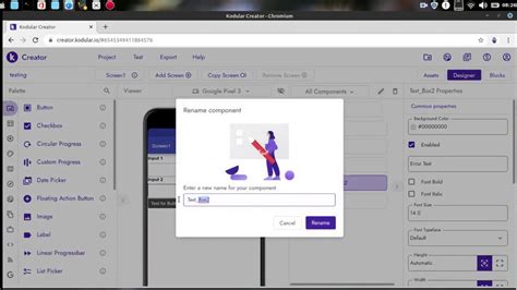 How To Set Animation On Kodular App Inventor Components Youtube