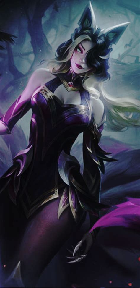 Coven Evelynn Ahri Ashe And Cassiopeia Phone Wallpapers 1233 X 600