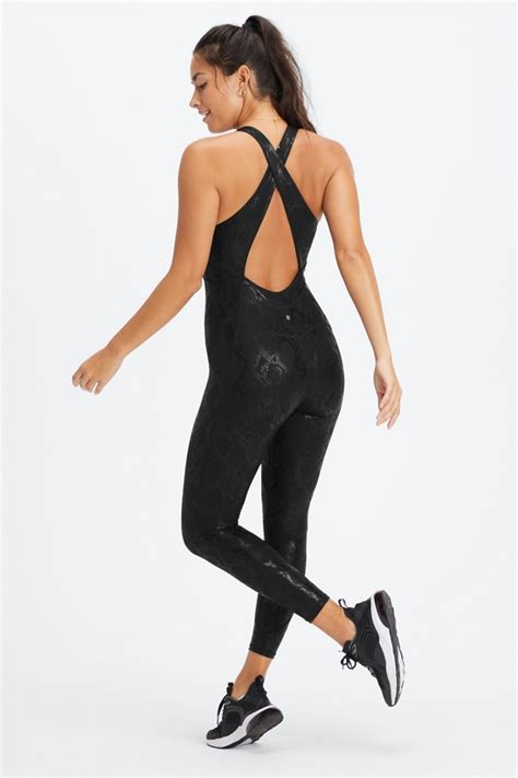 Twist Front Oasis Jumpsuit 78 Fabletics Canada