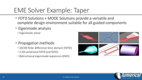Lumerical Software Mode Solutions
