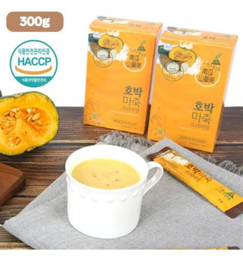 호박마죽 프리미엄 30g X10포 국산 안동마 가루 분말 한끼 식사대용 아침 간편 식사 선식 티몬