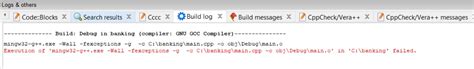 Compile Code Trên Codeblocks Bị Lỗi Execution Failed Programming