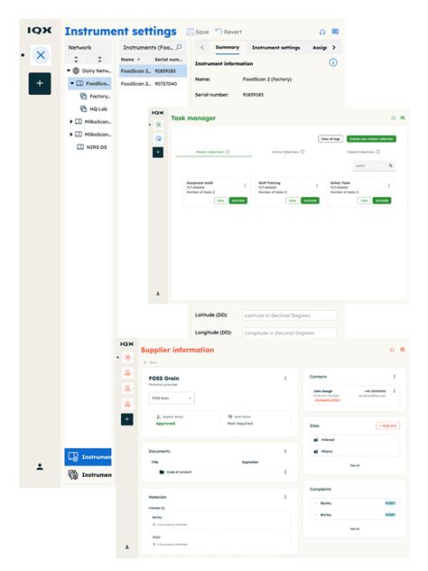 Foss Iqx Goodbye Fossmanager™ Hello Foss Iqx™