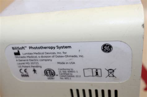 Ge Healthcare Bilisoft Infant Phototherapy System Js Medical Equipment