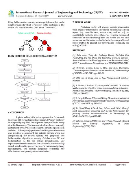 Irjet Scalable Content Aware Collaborative Filtering For Location