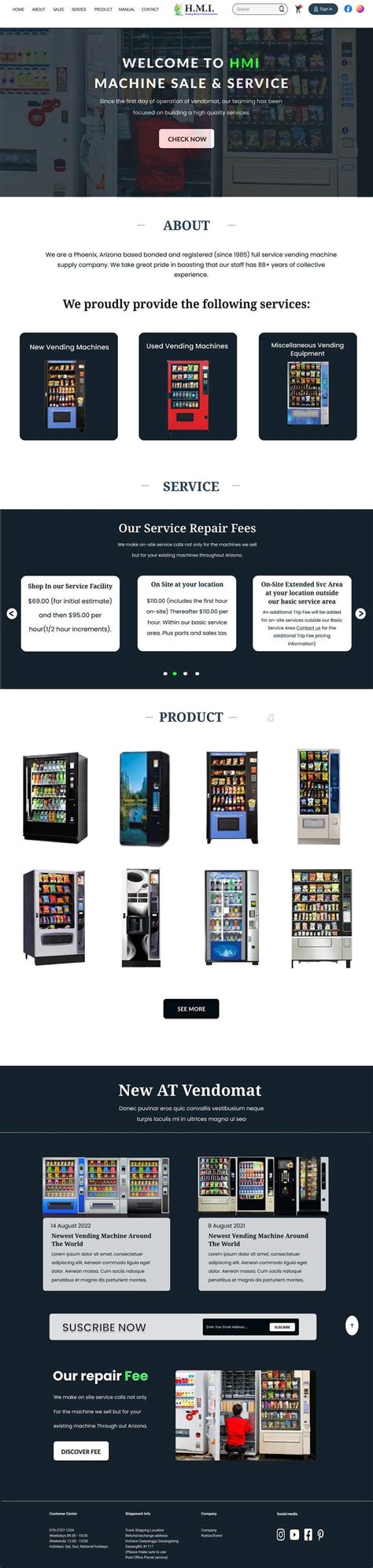 Entry 72 By Techdevelop5685 For Website Design Hmi Vending Freelancer