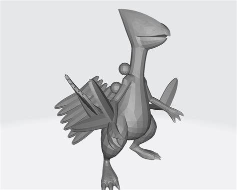 Файл Stl Sceptile Pokemon Lowpoly 🐉・3d печать дизайна для загрузки・cults