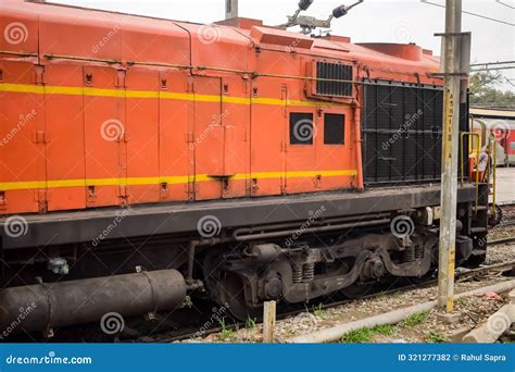 Indian Locomotive Class Wap Passenger Traffic Electric Engine