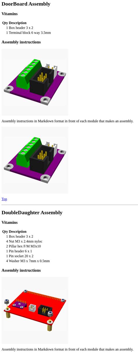 JST XH Connectors Left Out Of BoM Issue Nophead NopSCADlib GitHub
