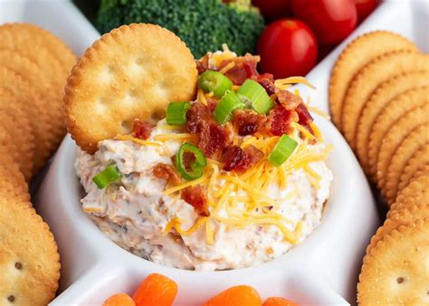 Easy Bacon Cheddar Ranch Dip I Heart Naptime