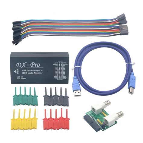 Usbee Dx Usb Virtual Oscilloscope 16ch Logic Analyzer Converter Board