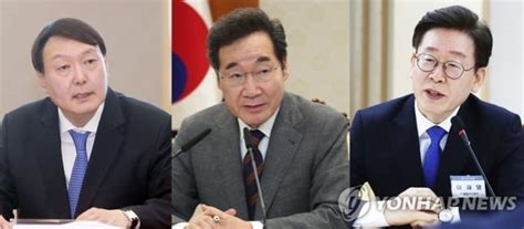 파죽지세 윤석열 차기 대권 37이재명과 13 격차 한국경제