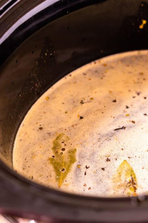 Slow Cooker Guinness Corned Beef Burrata And Bubbles