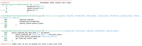 Error When Computing Scalings Using A Narrow Distance Range Issue