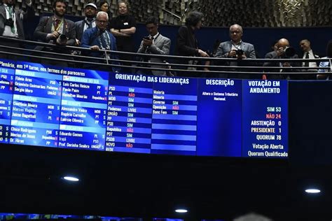 Senado Aprova E Envia Reforma Tributária De Volta à Câmara Sistema