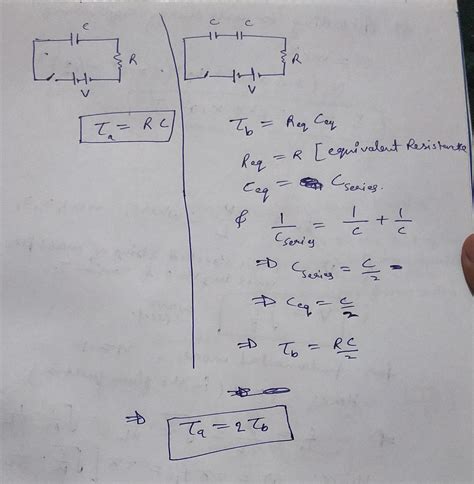 The Current In Circuit A Will Reach A Saturation Value In Seconds The Current
