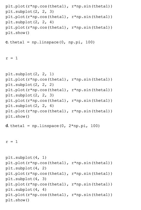 solved 74 which code block generates the following output