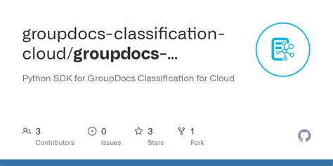GitHub Groupdocs Classification Cloud Groupdocs Classification Cloud
