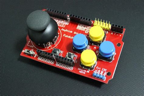 arduino joystick shield ps2 遊戲搖桿擴展板 傑森創工 arduino、樹莓派的專家，創客的好朋友