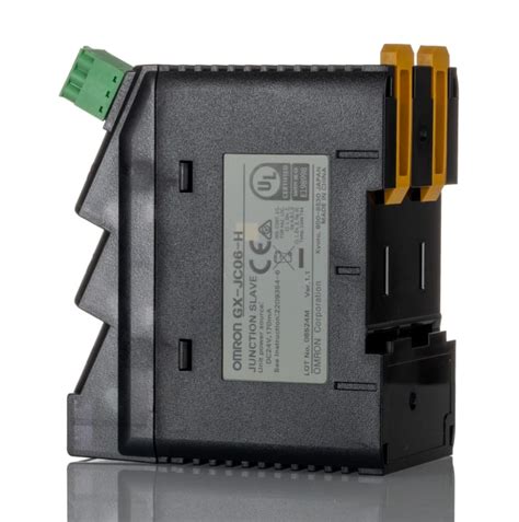 Gx Jc06 H Omron Omron Ethercat Junction Slave Series Din Rail Mount Network Hub 6 Rj45 Ports