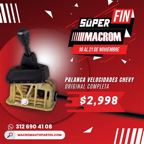 ¡el Súper Fin Macrom Está Aquí🔥 Macrom Autopartes Facebook