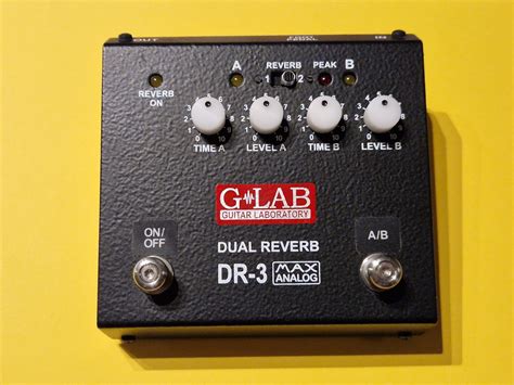 G Lab DR 3 Dual Reverb Effects Pedals