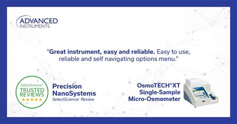 Advanced Instruments Llc On Linkedin Osmotech Thankyouthursday Advancedinstruments