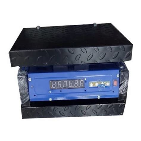 Mild Steel 100 200 Kg Platform Weighing Scale Size 10x10inch At Rs
