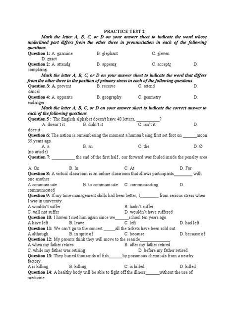 practice test 2 pdf