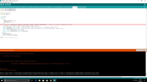 Code Wont Compile To My Arduino Issue 13 Analogdevicesinc Arduino