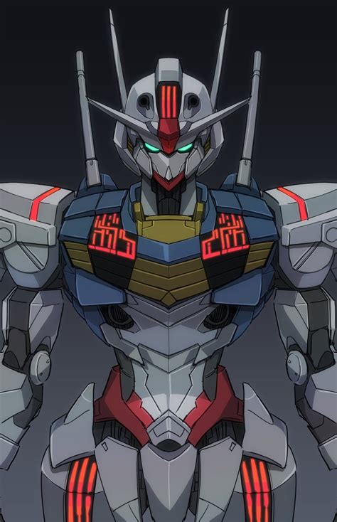 Gundam Aerial Gundam And 1 More Drawn By Lourie Danbooru
