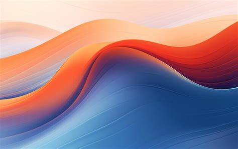 Premium Photo Flowing Abstract Symphony Background Elegance