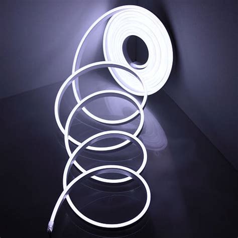 Неоновая лента для авто Neon Led Strip 5M Белая 12V-220V (ID#1693076951 ...
