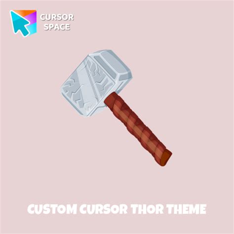 cute cursor custom cursor thor theme cursor space