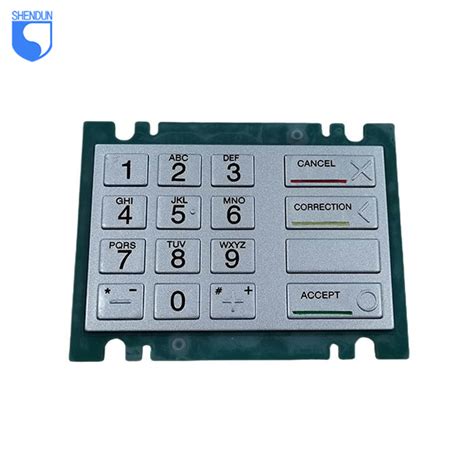 Wincor Eppv6 01750193082 Keyboard J6 Epp Tha Atm Part Card Skimmer