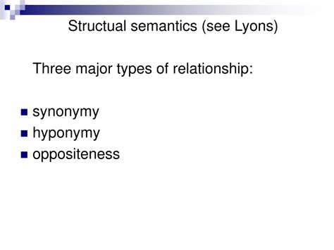 ppt cognitive lexical semantics powerpoint presentation free