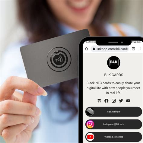 Nfc Digital Business Cards By Blk Cards