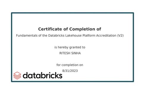 Ritesh Sinha On Linkedin Databricks Databrickslearning Lakehouse