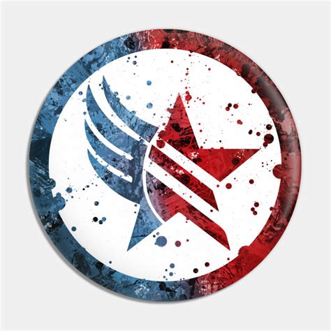 Mass Effect Paragonrenegade Combo Splatter Mass Effect Pin