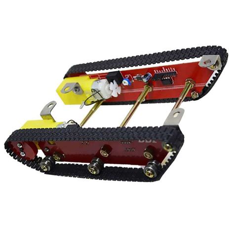 Promo Alloy Robotic Tank Chassis Motor Science Diy Smart Tracked Robot