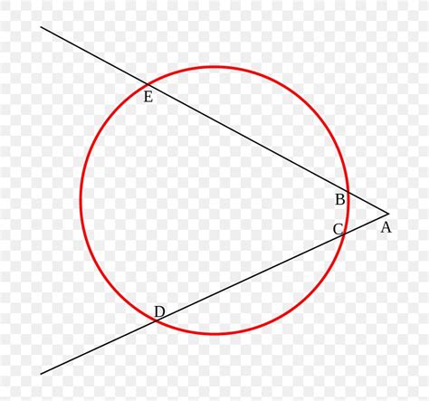 Point Secant Line Tangent Secant Theorem Intersecting Secants Theorem