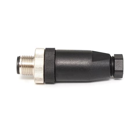 M8 M12 Waterproof Connector 4 5 8 Pin Aviation Plug Sensor Signal Male