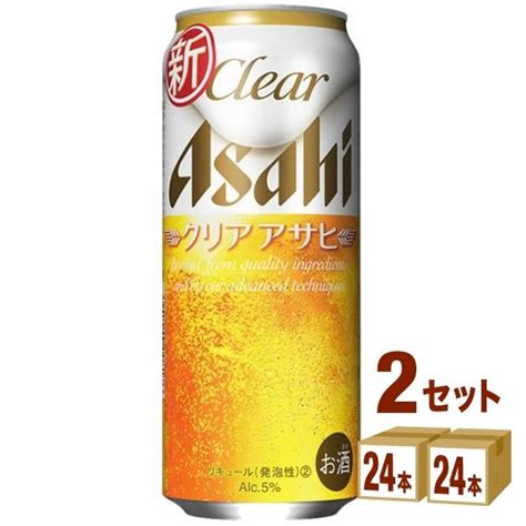 新ジャンル・第3のビール アサヒ クリアアサヒ 500ml 2ケース48本beer 192689 02 イズミックワールド