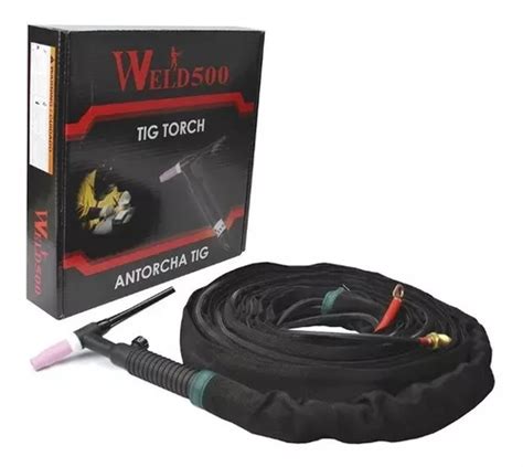 Antorcha Para Tig 7 5 Mts Para Inversor 200 Amp 3 8 C Funda Meses Sin