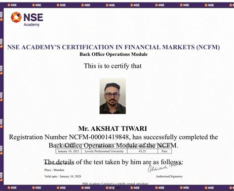 Akshat Tiwari On Linkedin Finance Financialmarkets Nse